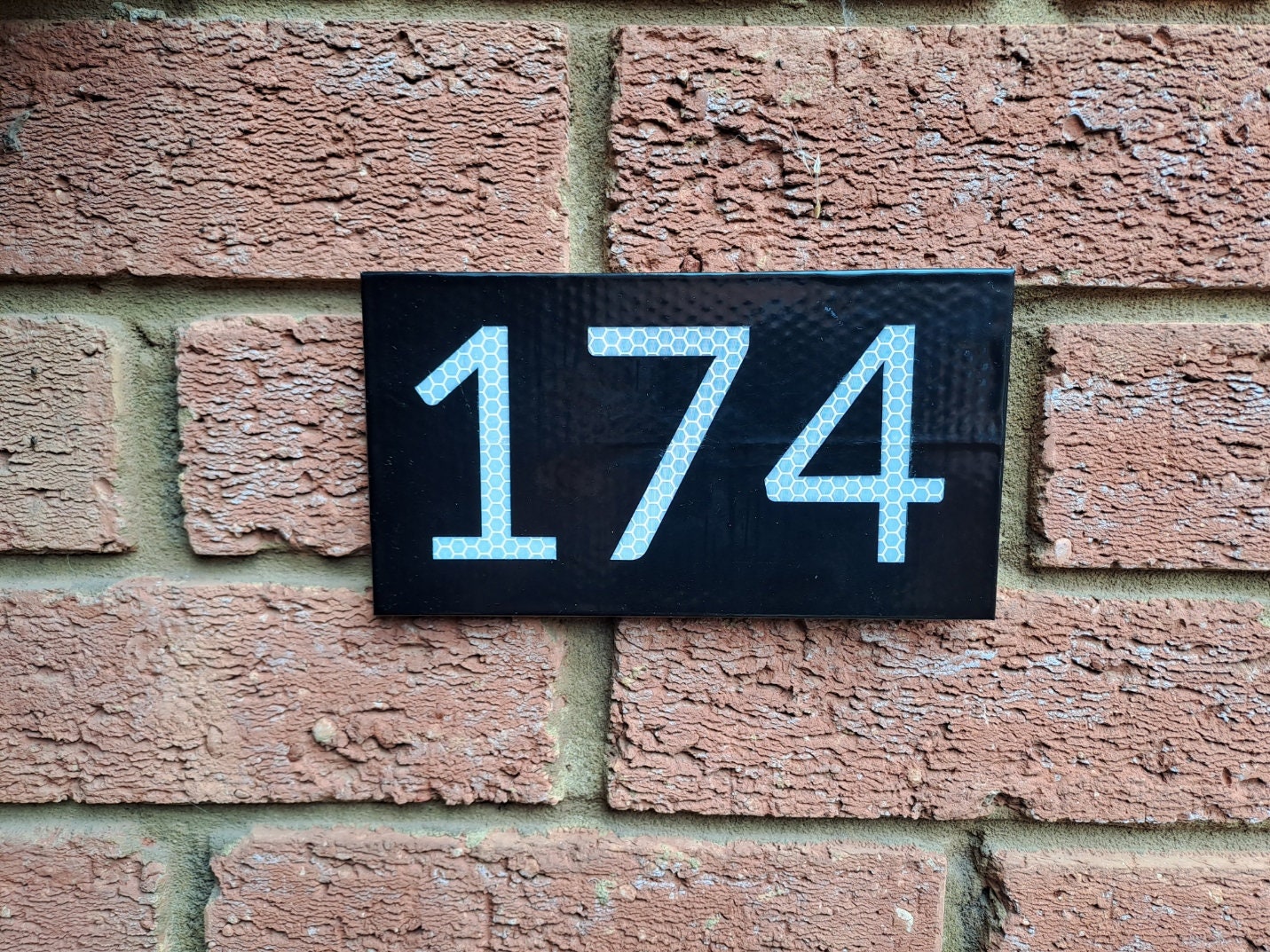 Reflective Wooden Door Number- Laser Printed 3D Door Numbers Signs - Etsy