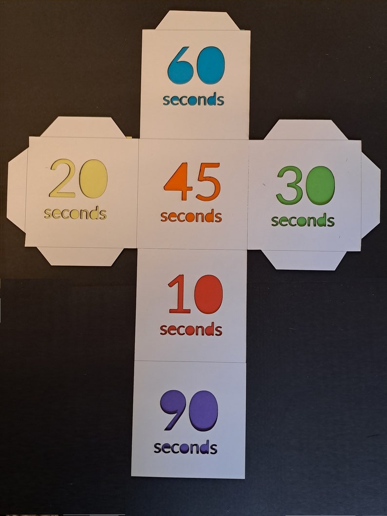 80mm Thick Cardboard Make Your Own Dice - Etsy