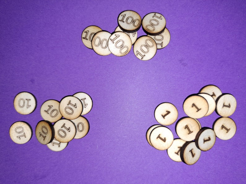 Wooden Hundreds, Tens and Ones Place Value Resources - Small and ...