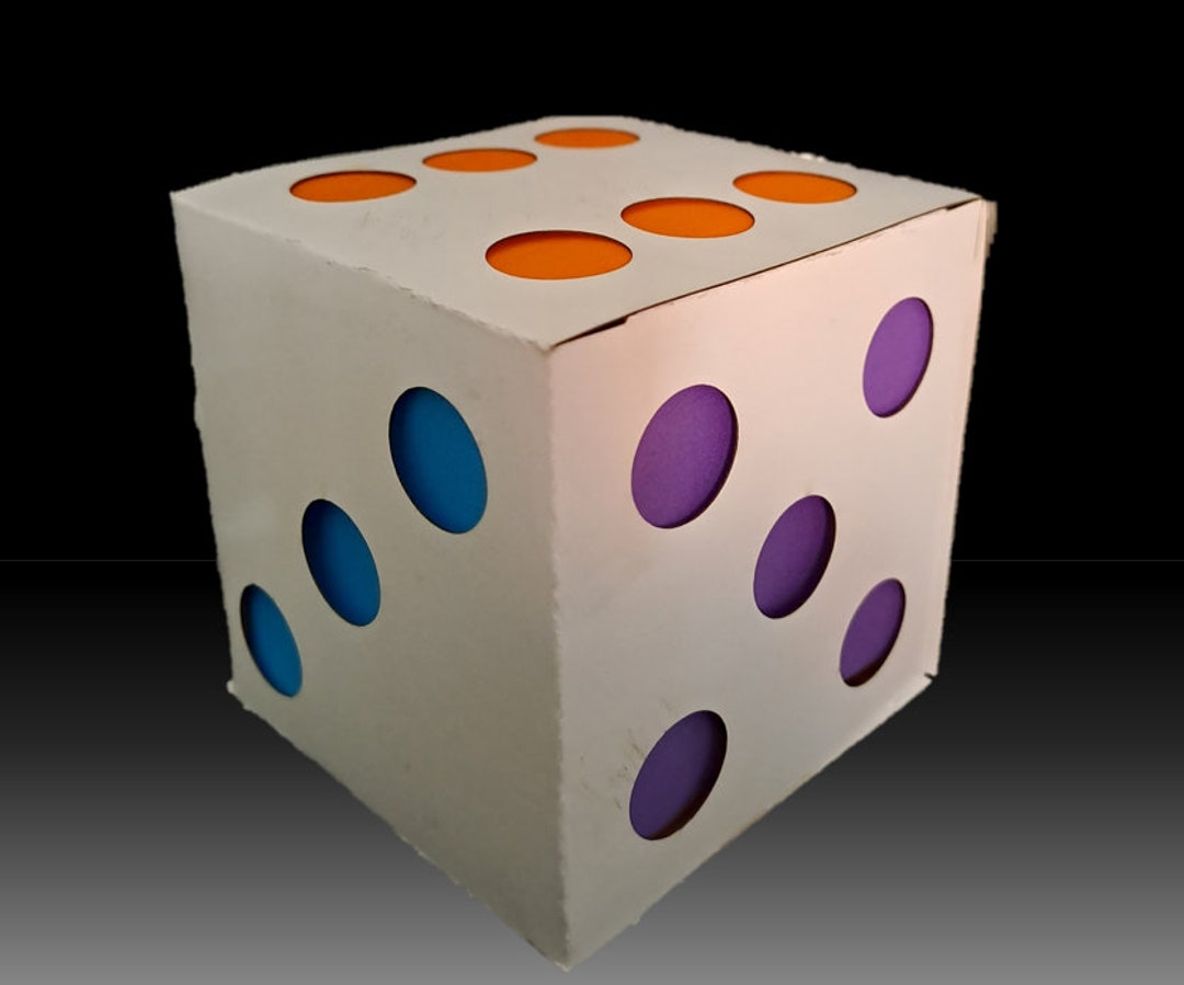 80mm Thick Cardboard Make Your Own Dice - Etsy