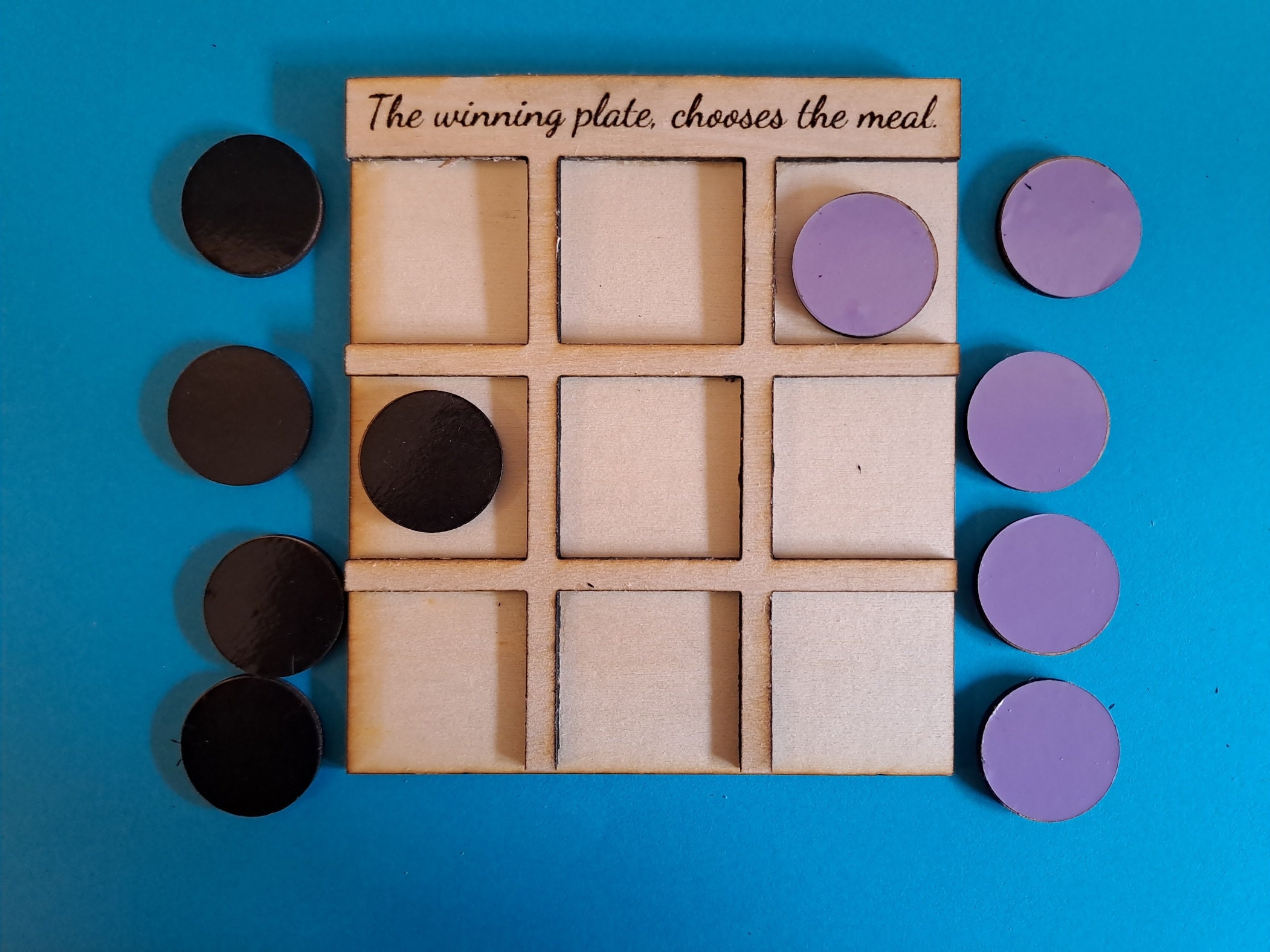 Choose Your Take Away Food Noughts and Crosses Game, Fish Chips Chinese ...