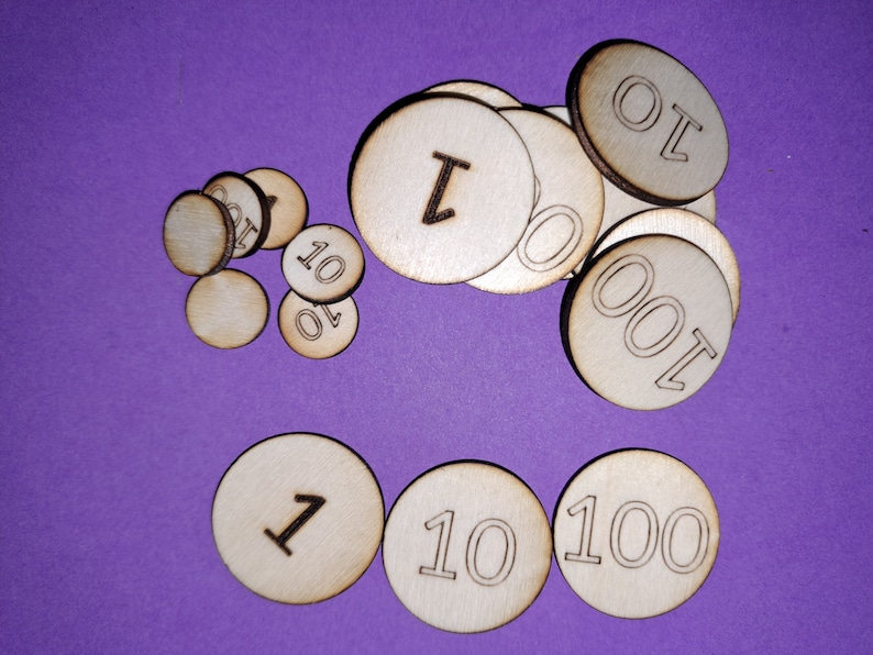 Wooden Hundreds, Tens and Ones Place Value Resources - Small and ...
