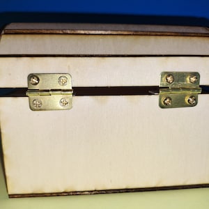 DIY Wooden Pirate Chest - Build Your Own Kit - Balsa Wood - No Nails ...