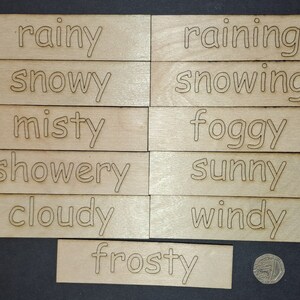 EYFS Wooden Calendar for School and Home Use - Day Month Year and Date ...
