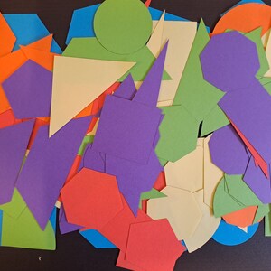 20 Laser Cut 2D Shapes in Various Coloured 80gram A4 Paper or Named on ...