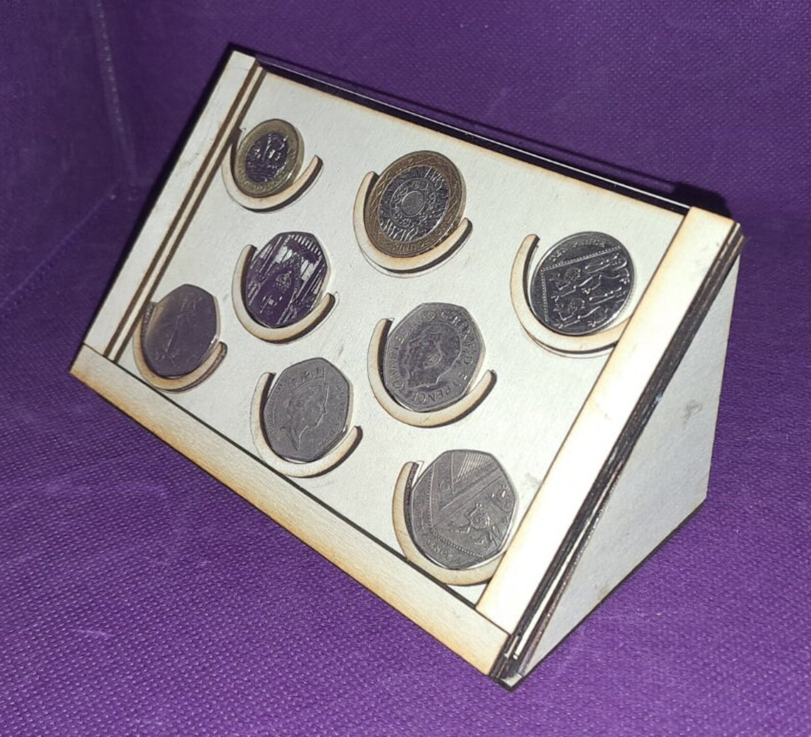 DIY Wooden Money Display Box With Perspex Screen - 75mm by 160mm and ...