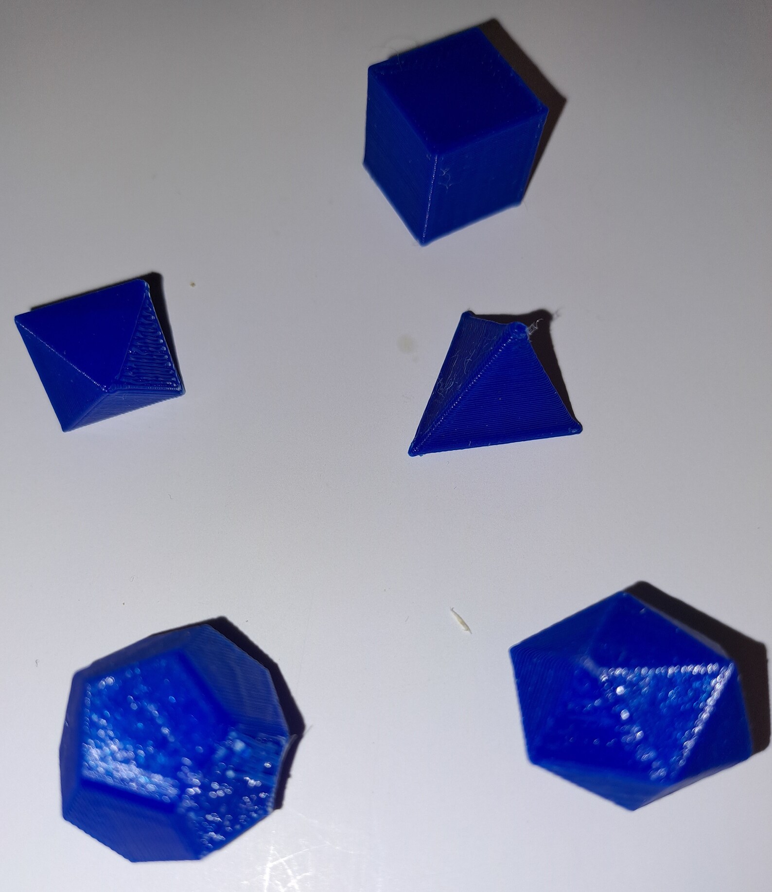 3D Solids Sets; Either 6 Prisms, 5 Pyramids, 5 Platonic Solids and 2 ...