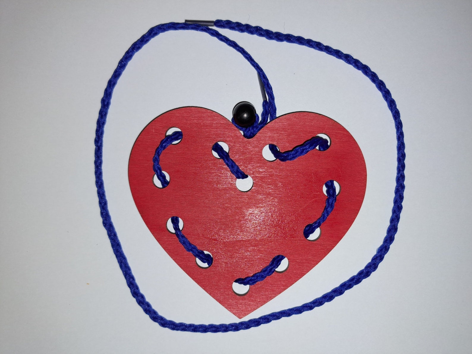 EYFS Threading Practise Simple Wooden 2D Shapes Maths - Etsy