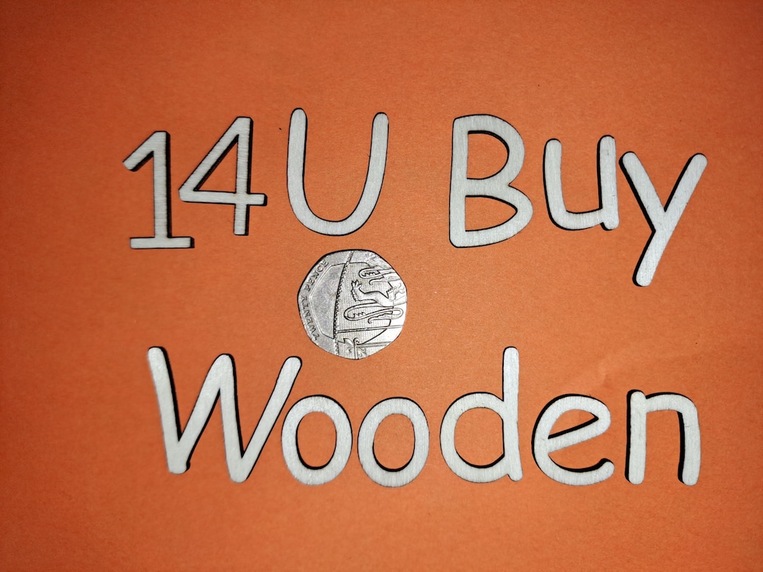 Small Wooden Numbers From 0 to 10 and Alphabet (lower and Upper ...
