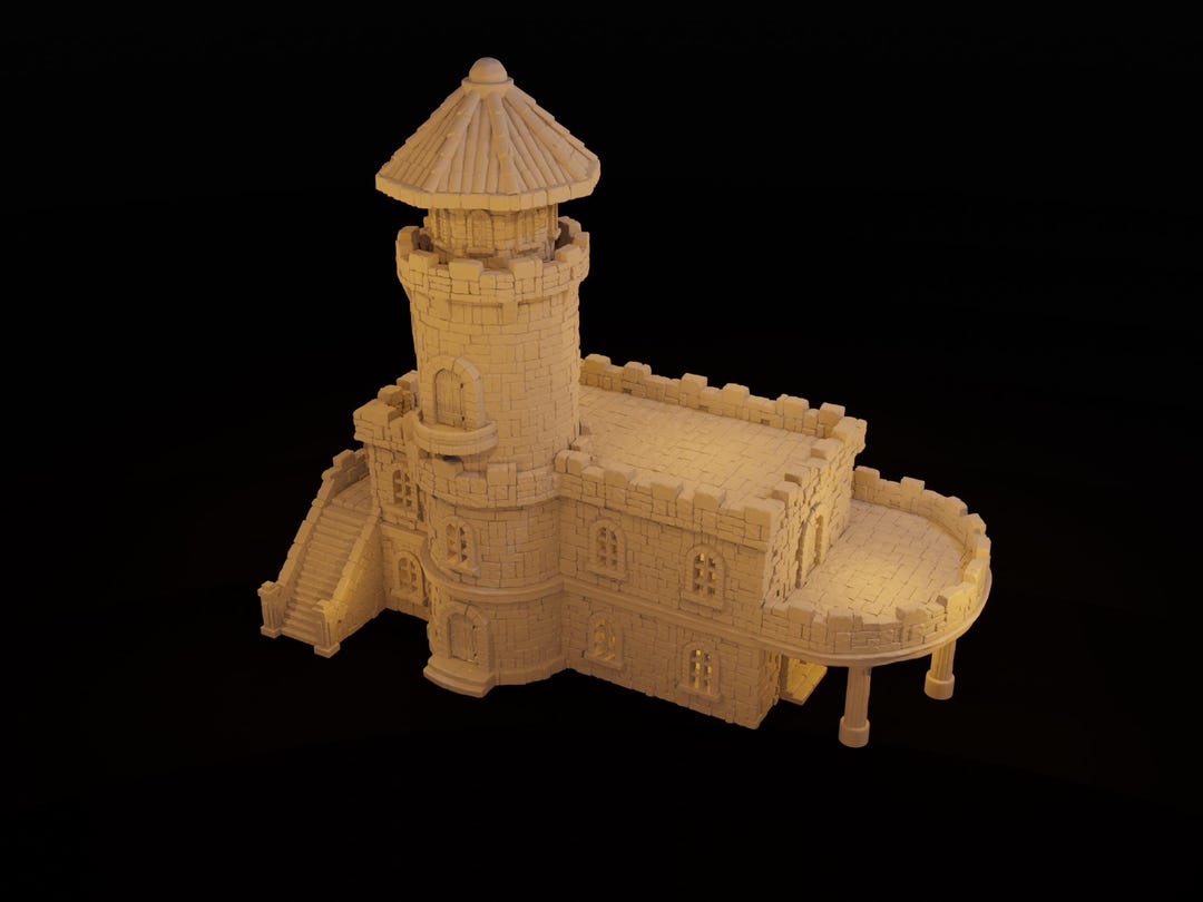 Medieval Guard Outpost Tower - Etsy