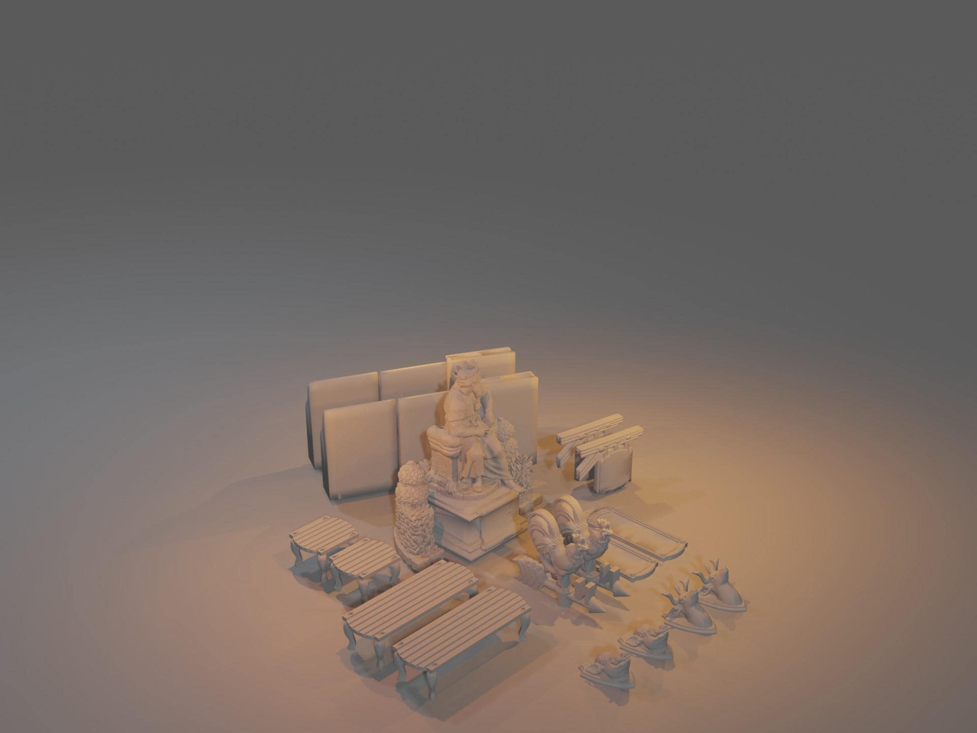 Medieval Town Set 03 Scatter Terrain - Etsy