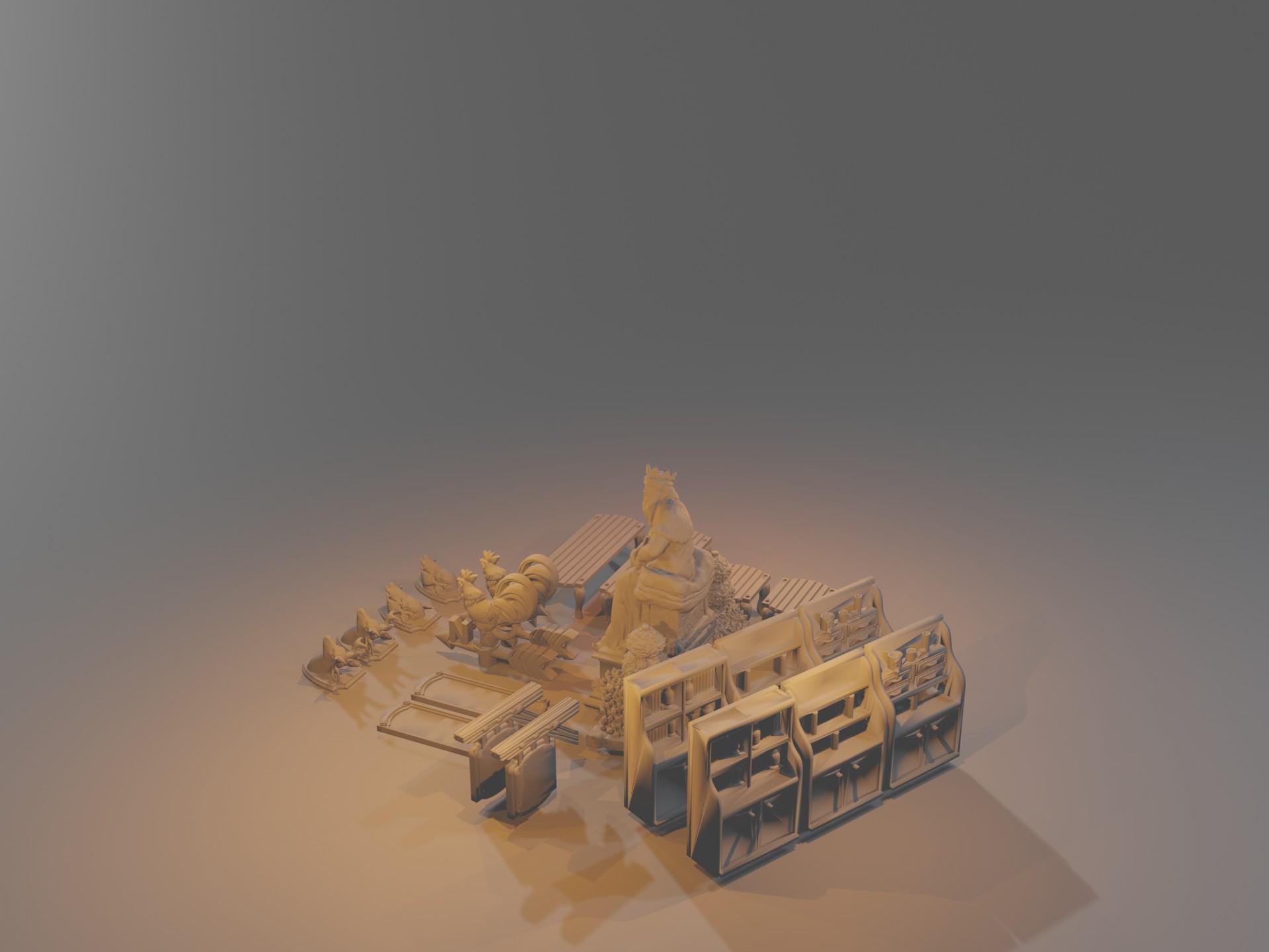 Medieval Town Set 03 Scatter Terrain - Etsy