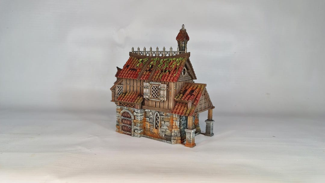 Medieval Town Set 08 - Dunsworth House - Etsy
