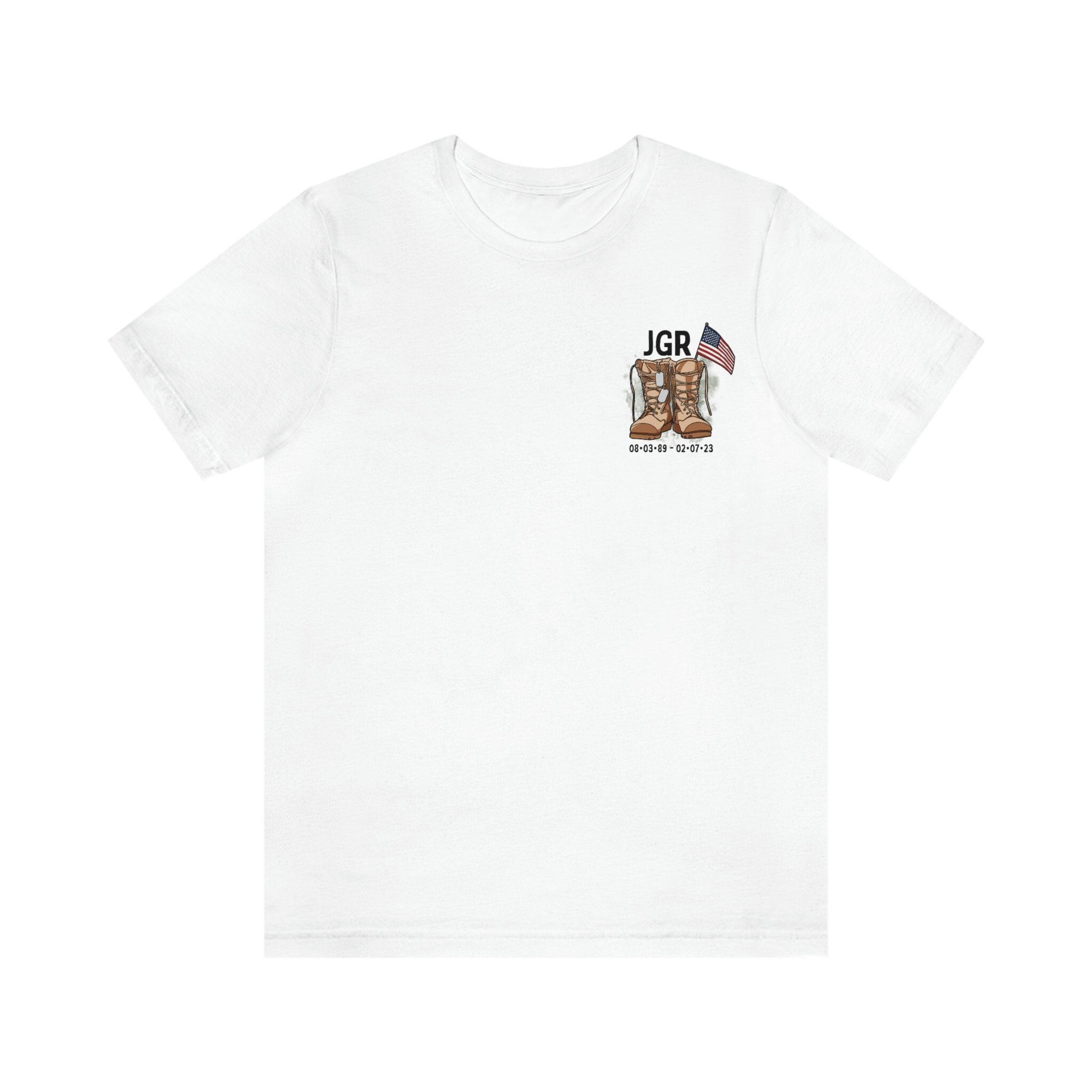 Custom American Military Fallen Soldier in Memory Shirt - Etsy