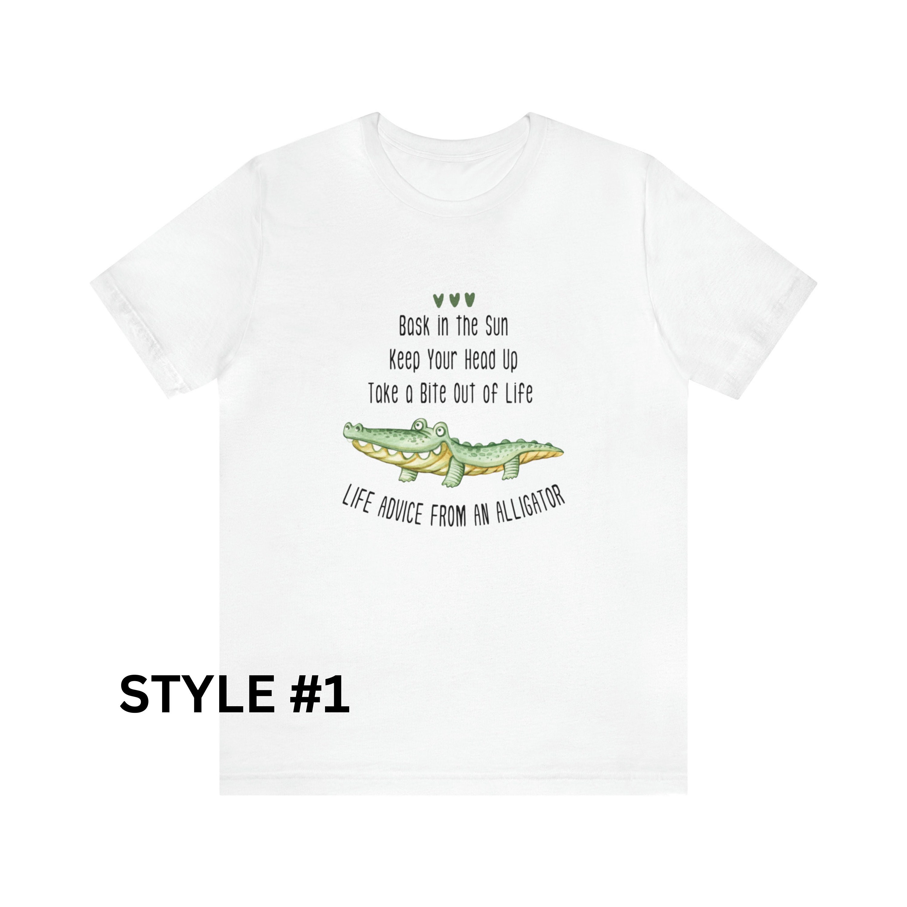 Life Advice From an Alligator Style Funny Alligator Lovers - Etsy