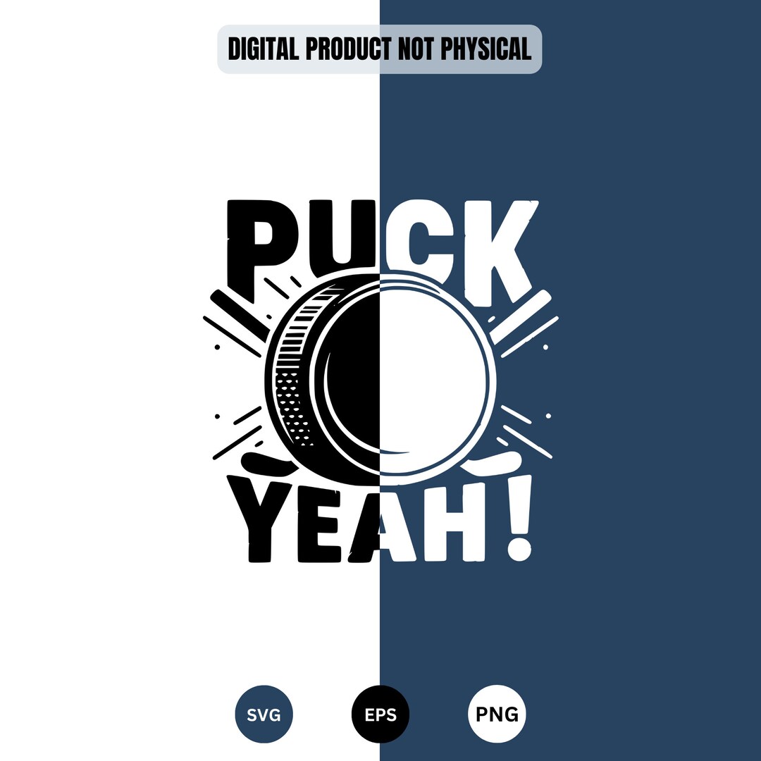 Puck Design, Hockey Puck Svg, Ice Hockey Design, Printable Ice Hockey ...