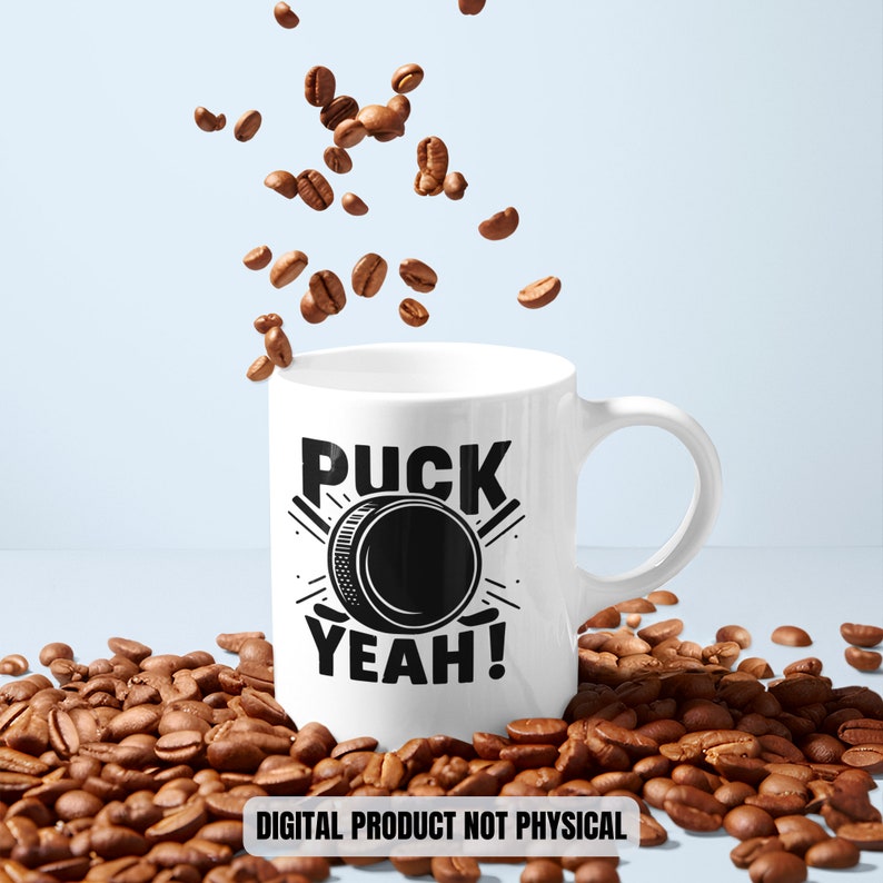Funny Hockey Puck Design: SVG, PNG, EPS Files (digital Download)) - Etsy