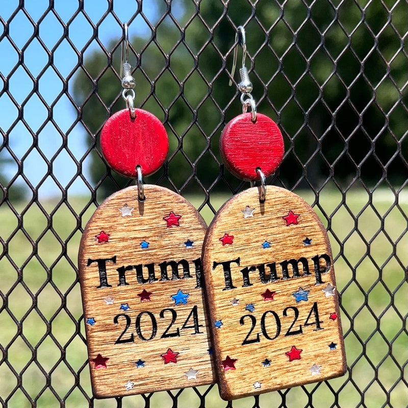 Trump Earrings - Etsy