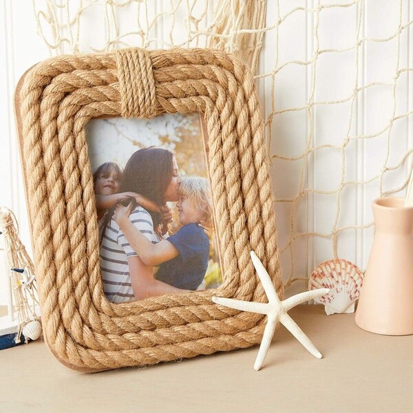 Rope Picture Frame - Etsy