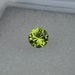 Precision Cut 0.90ct Natural Peridot, 6 MM Round Cut Peridot, Mint ...