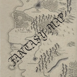 The Known World Map - Etsy