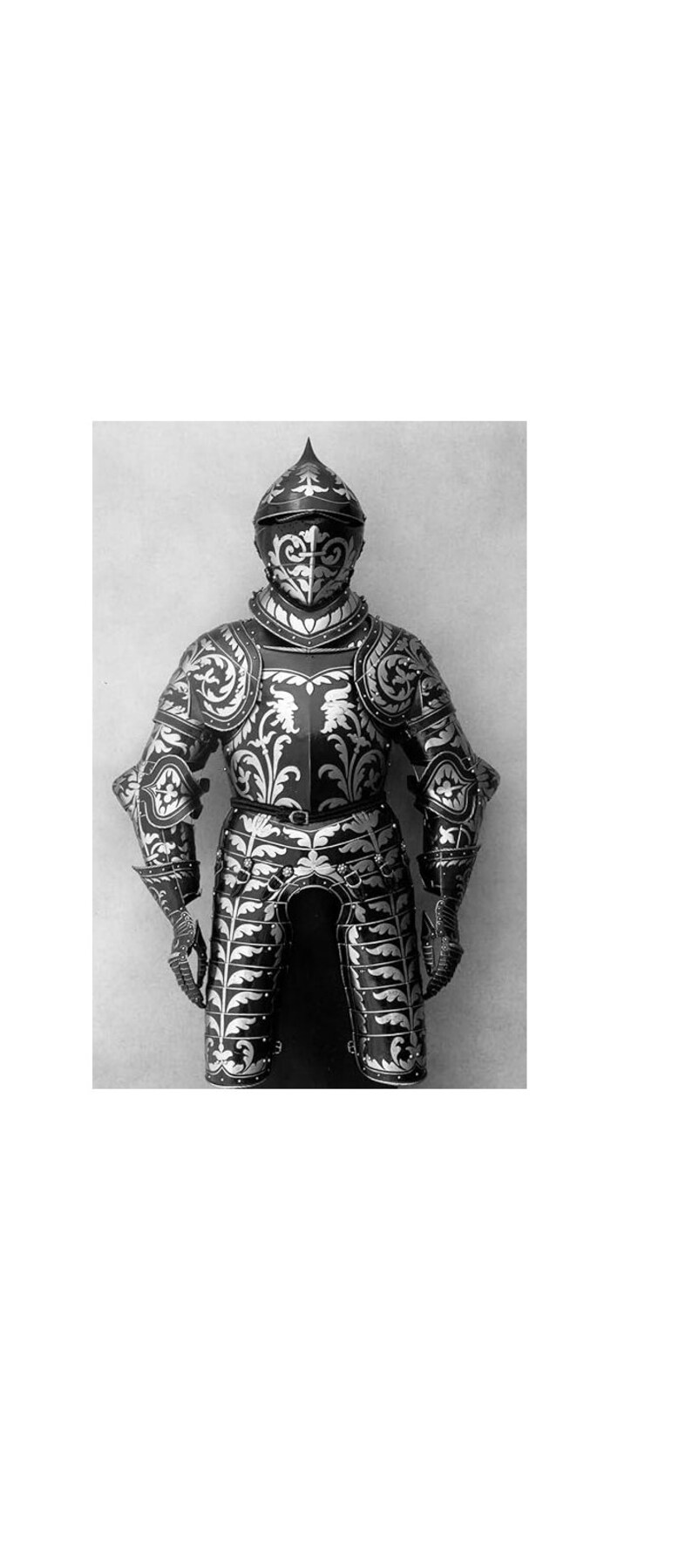 Medieval Armour Suit Half Body Crusader Larp Sca Replica 18 - Etsy