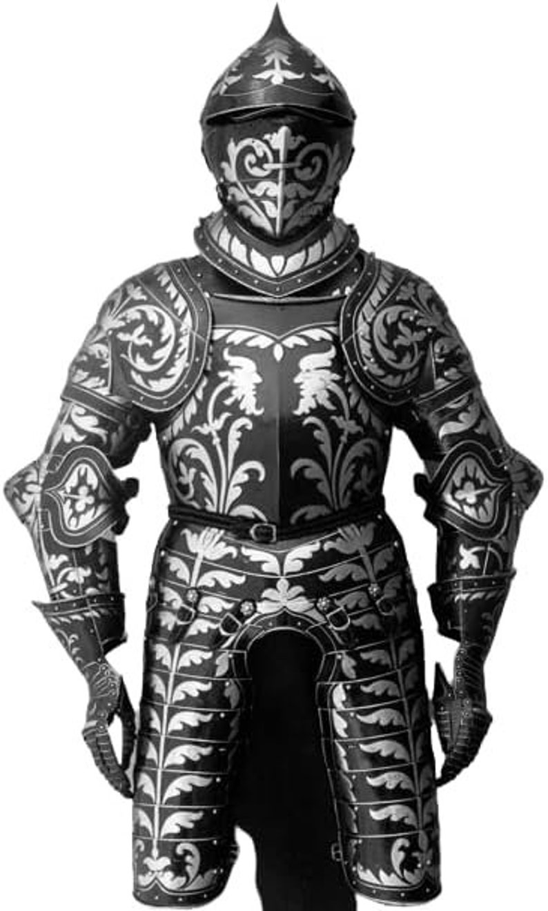Medieval Armour Suit Half Body Crusader Larp Sca Replica 18 - Etsy