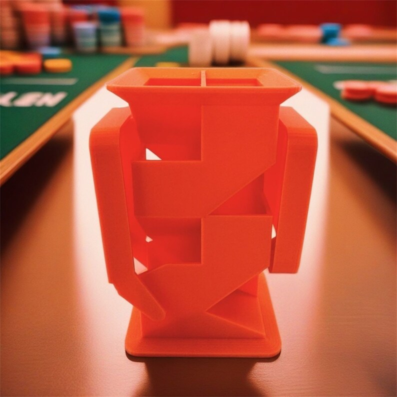 Foldable Double Dice Tower, 3D Printed Dice Towe,table Top Gaming,stone ...