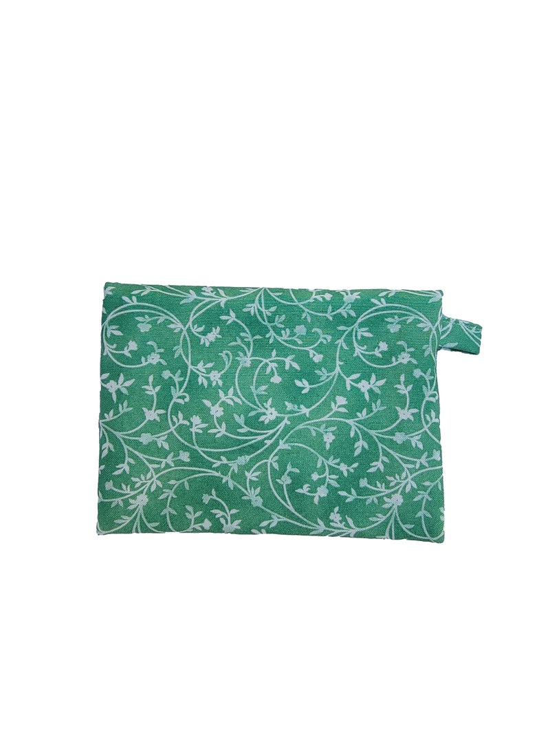 Fabric Pouch With Double Compartment and Snap Button Closure - Etsy