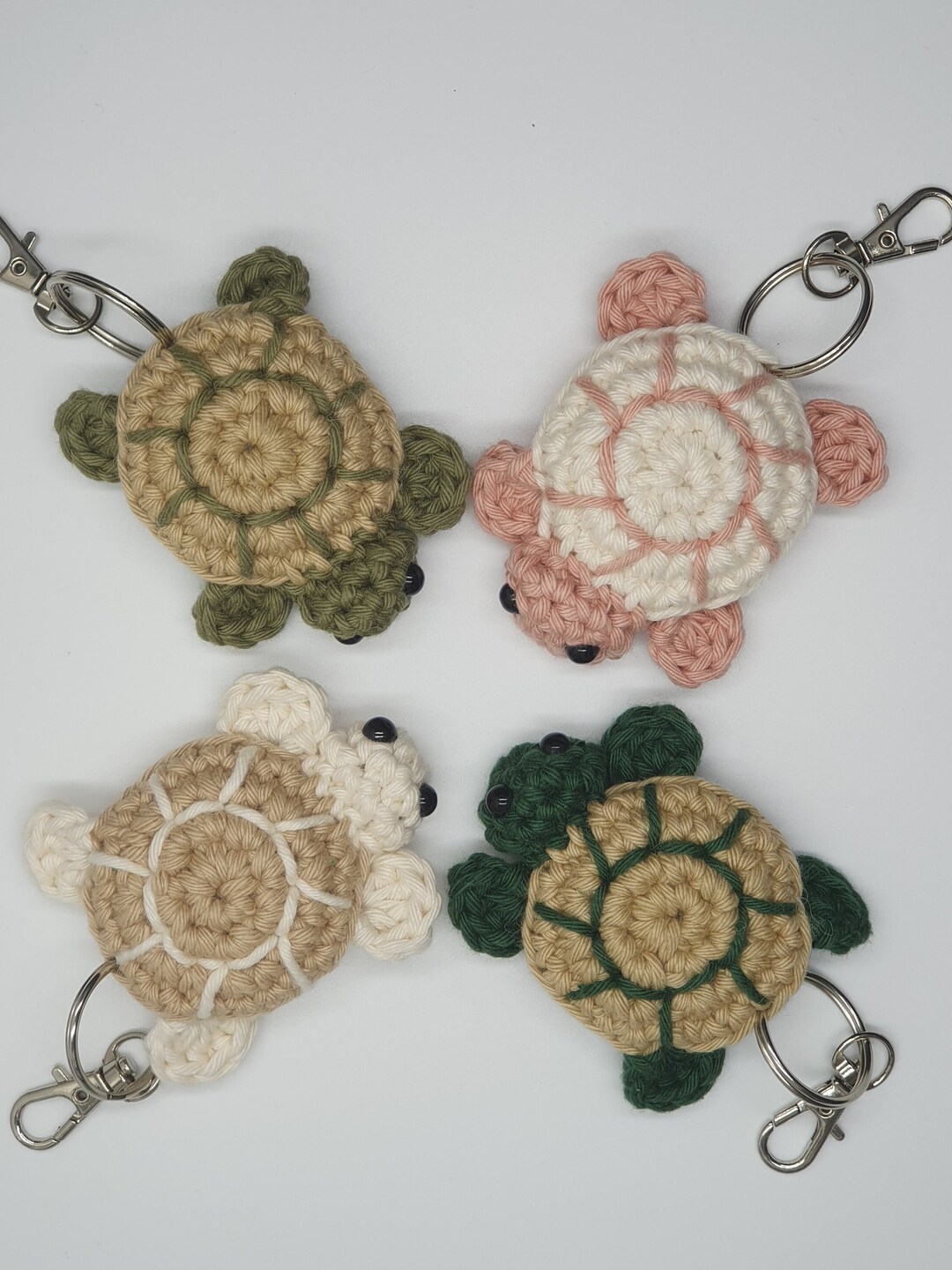 Turtle Keyring Crochet Pattern Pdf. - Etsy