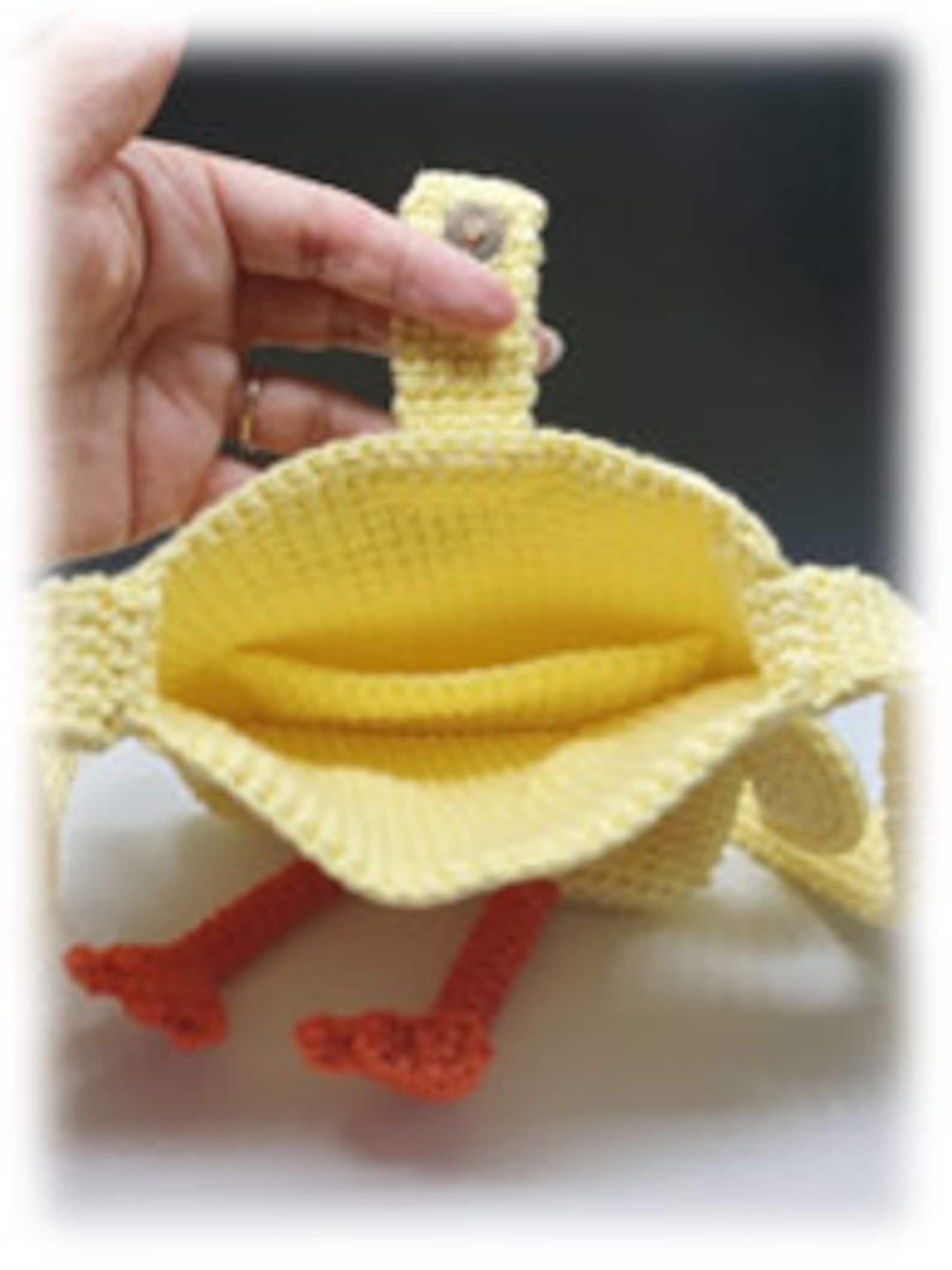 Crochet Duck Shoulder Bag Pattern - Etsy