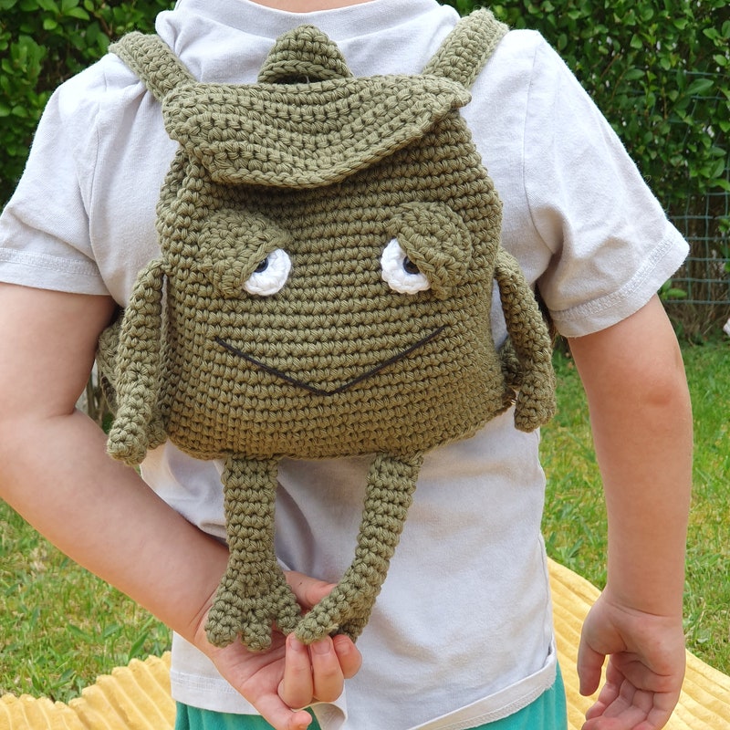 Frog Backpack - Etsy