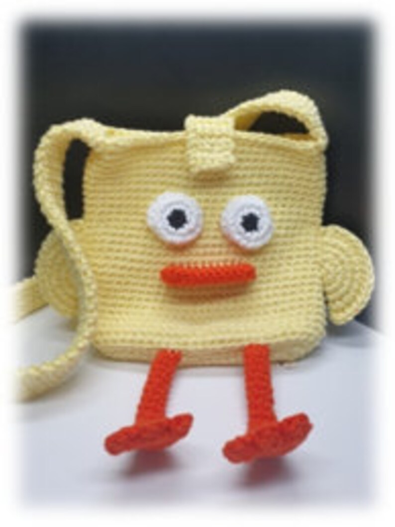 Crochet Duck Shoulder Bag Pattern - Etsy