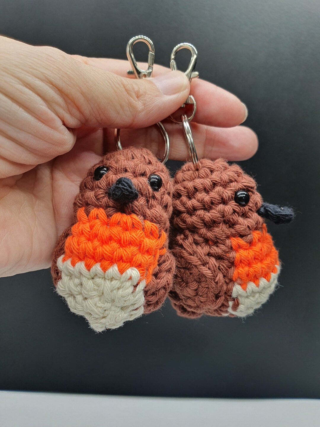 Crochet Robin Keyring Pattern Pdf. - Etsy