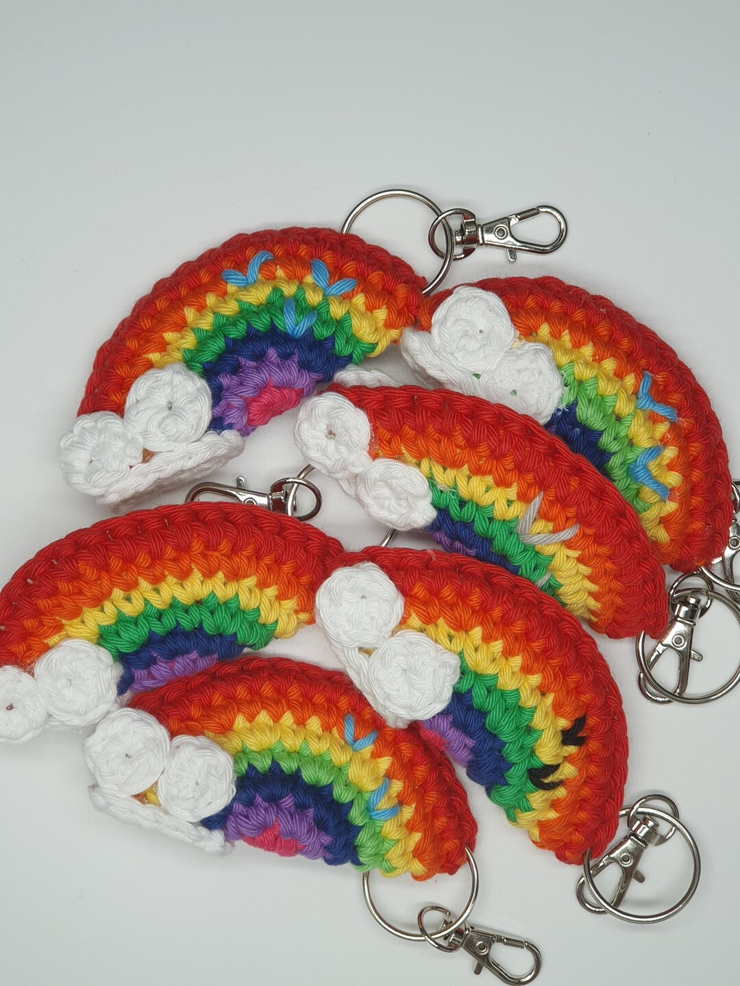 Crochet Rainbow Keyring Pattern Pdf - Etsy