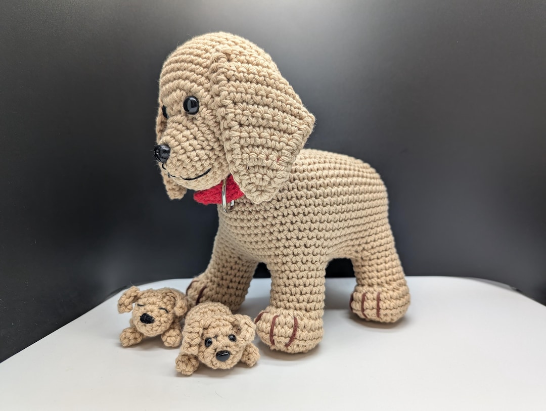 Pattern for Crochet Labrador and Puppies Pdf - Etsy