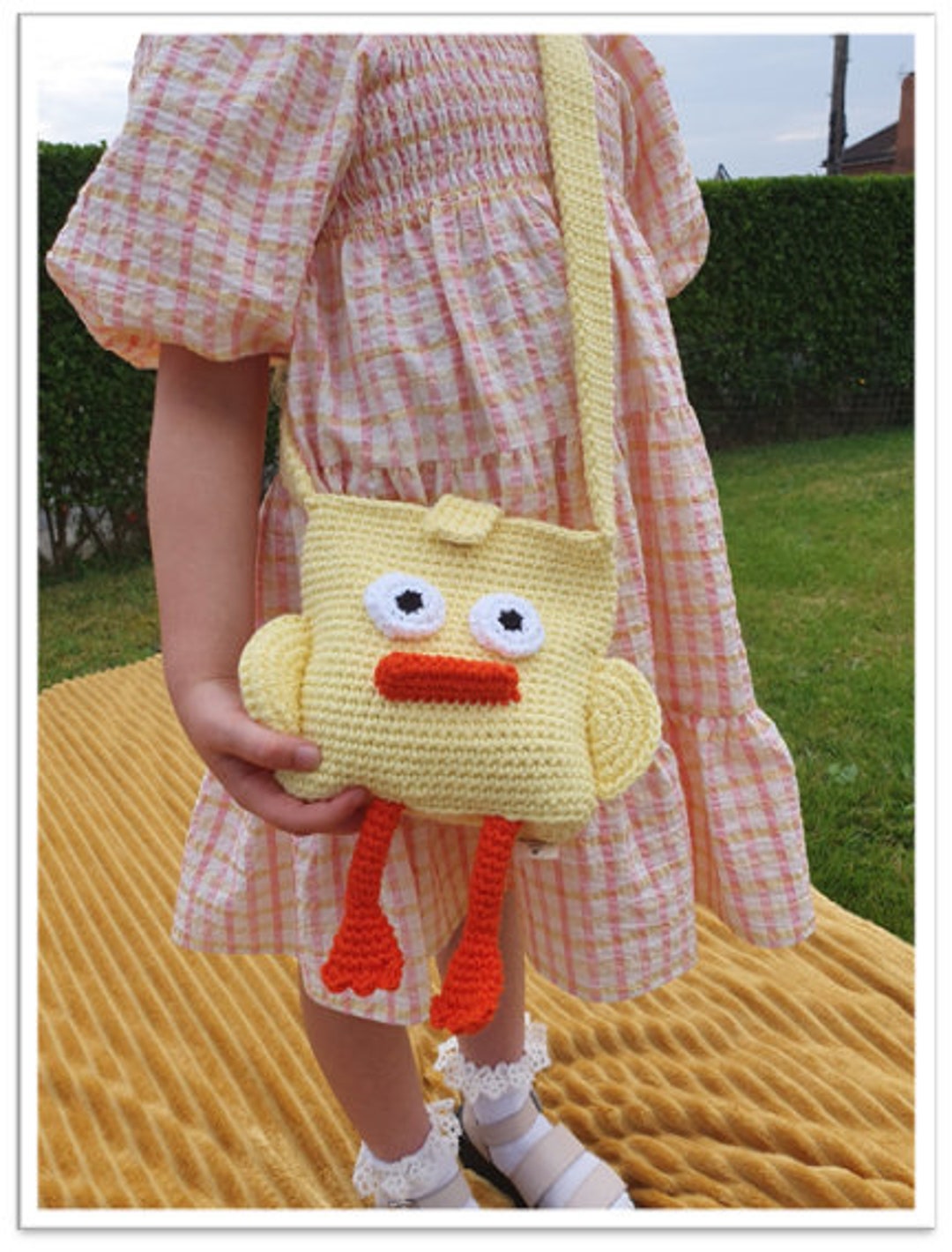 Crochet Duck Shoulder Bag Pattern - Etsy