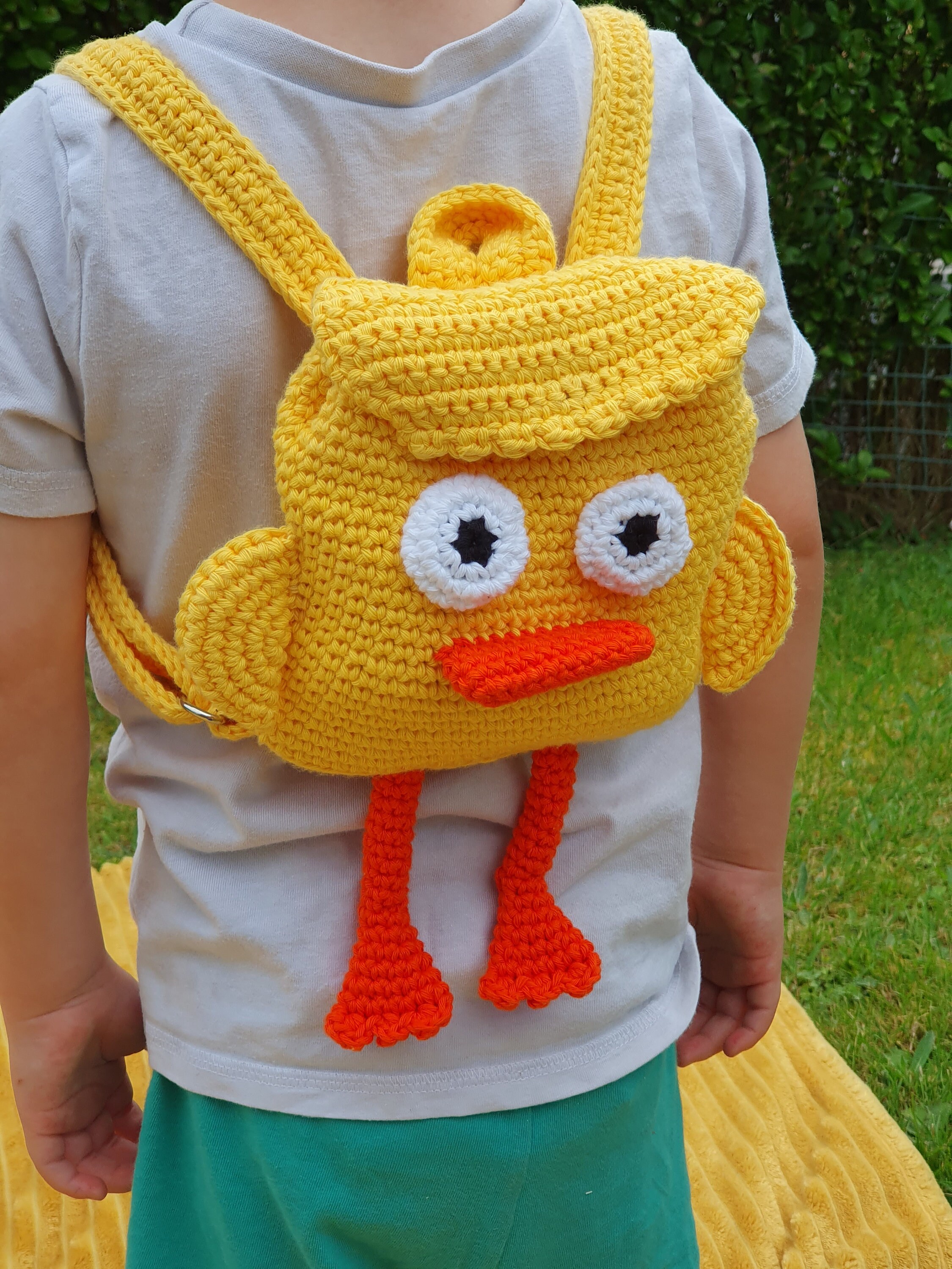 Crochet Pattern for Duck Backpack Pdf. - Etsy