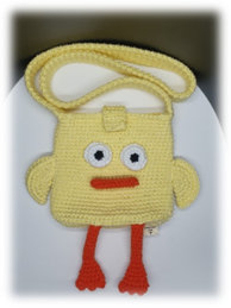 Crochet Duck Shoulder Bag Pattern - Etsy