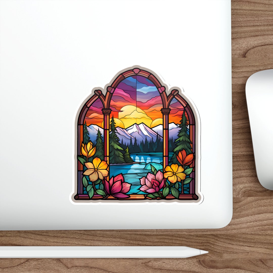 Picture Window Die-cut Sticker Indoor and Outdoor Vinyl - Etsy