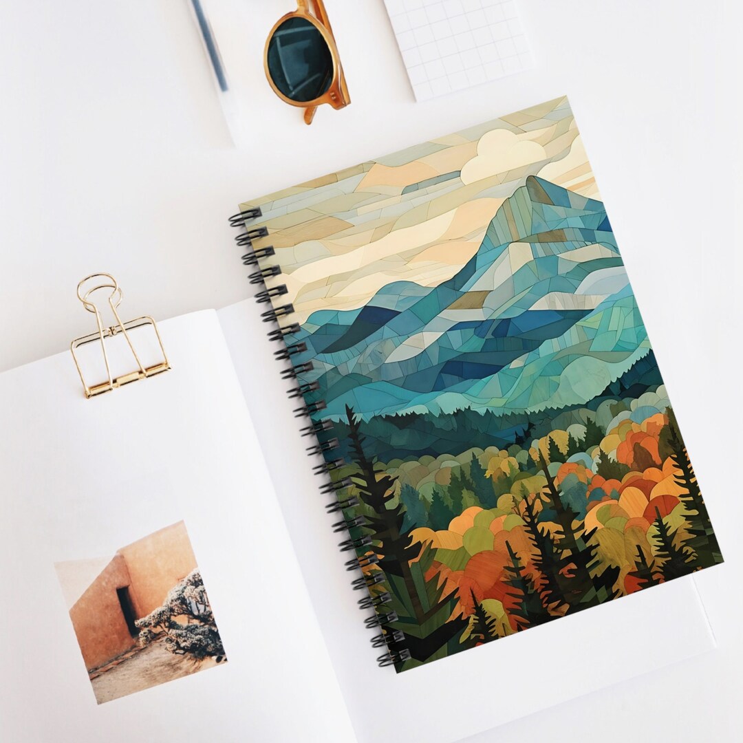 Adirondack Spiral Notebook, Mountain Spiral Notebook, Nature Notebook ...