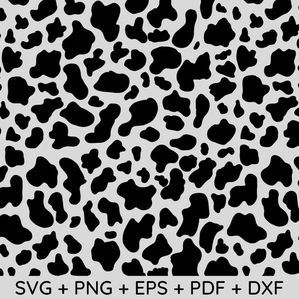 Cow Spots Svg File - Etsy