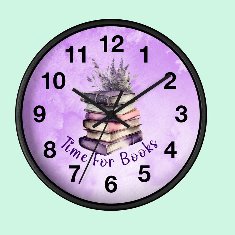 Clocks for Readers - Etsy