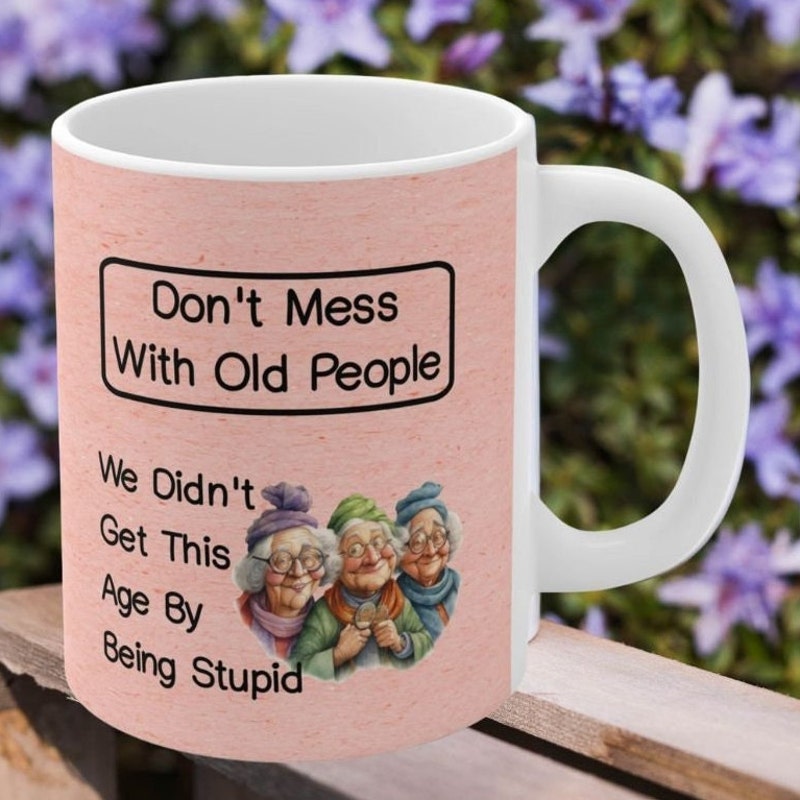 Funny Senior Mug - Etsy
