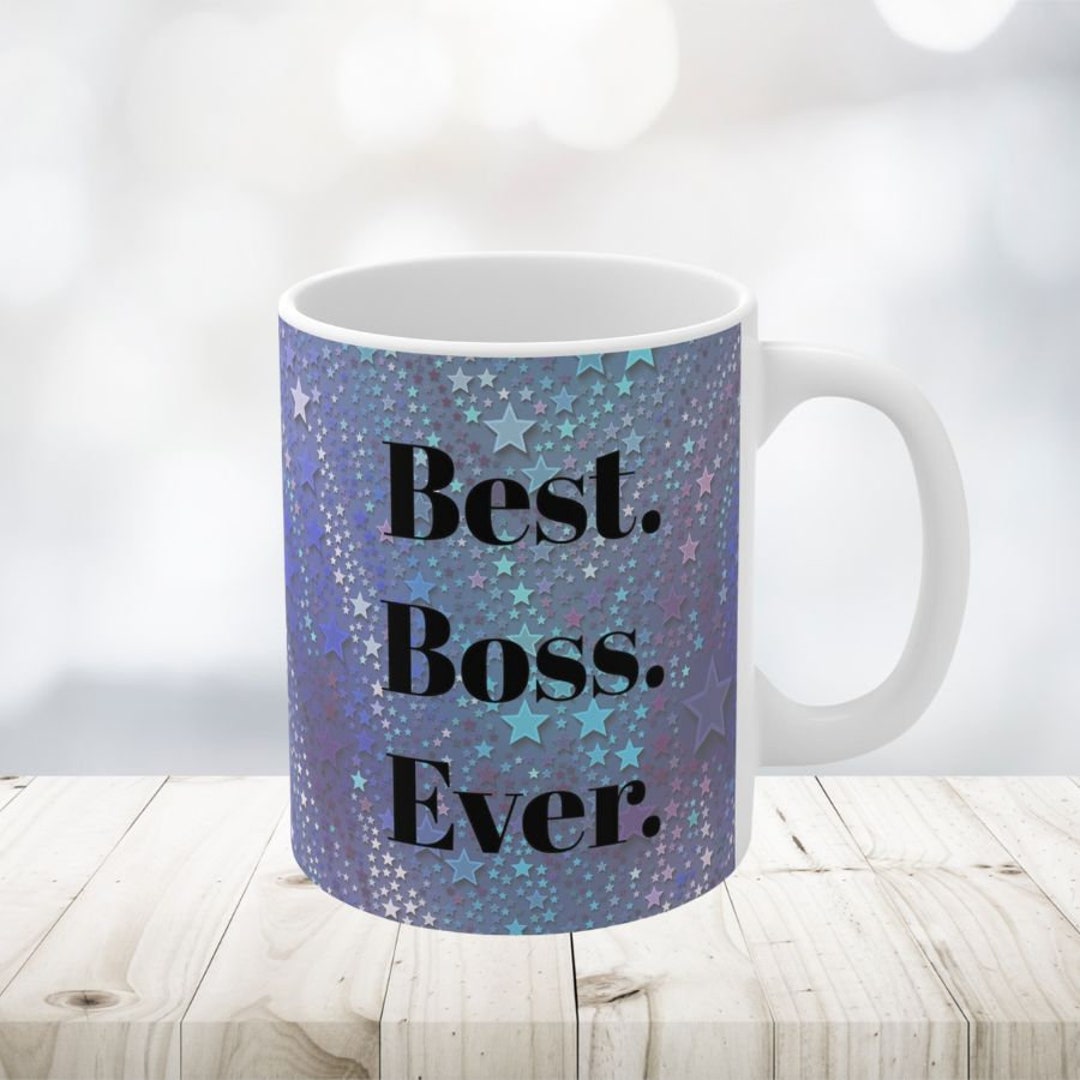 Best Boss Ever Coffee Mug,boss's Coffee Mug,supervisors Mug, Mgrs Mug ...