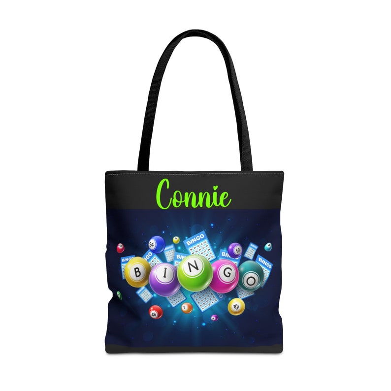 Personalized Bingo Totebag, Custom Bingo Tote, Custom Binbo Bag, 3 ...
