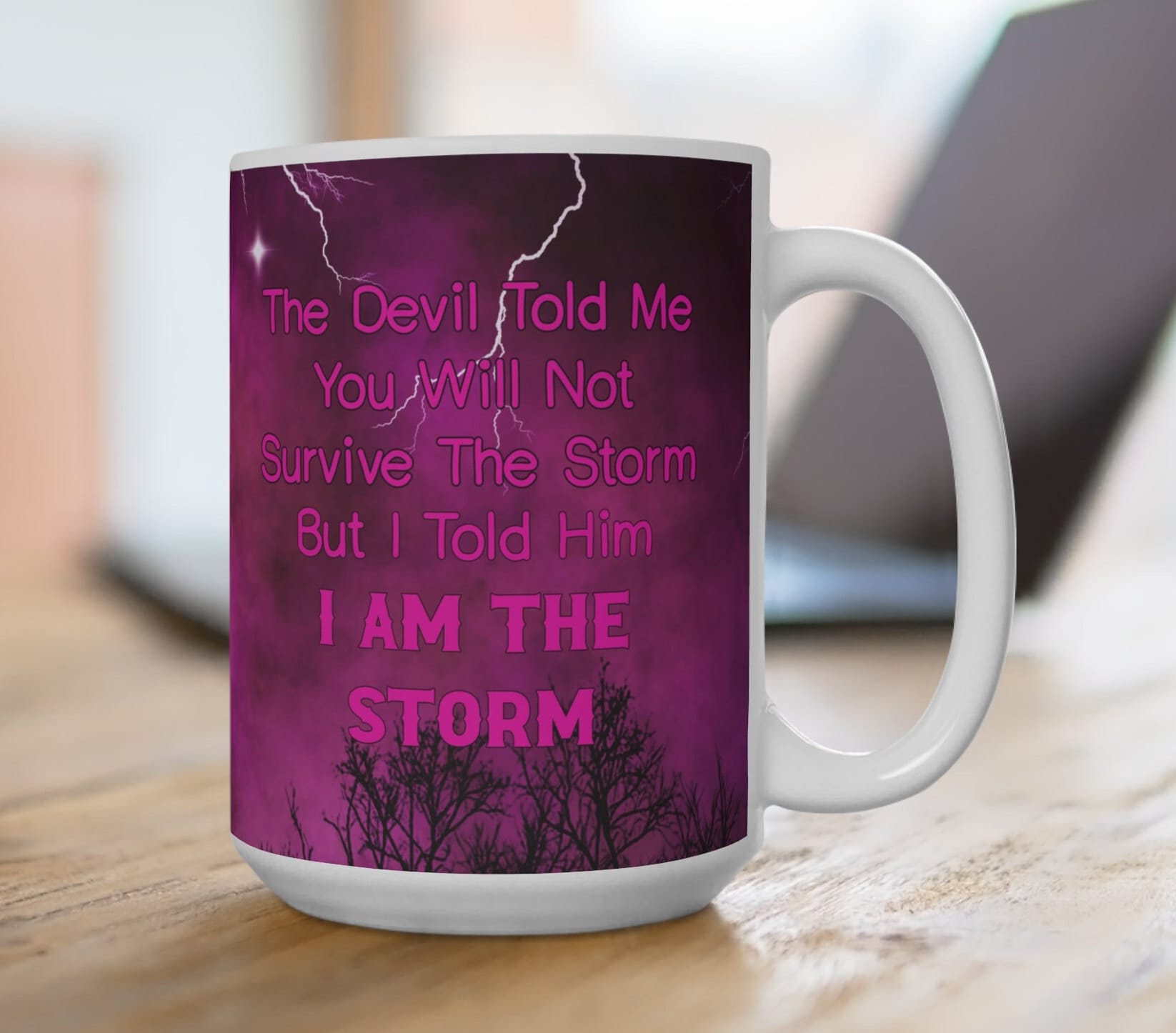 I Am the Storm Mug, Inspirational Coffee Cup, 2 Colors, 2 Sizes - Etsy
