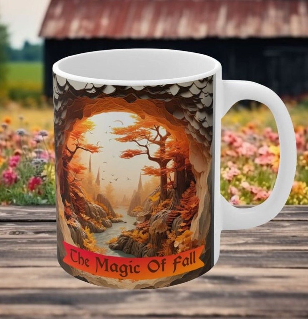 The Magic of Fall Mug, Autumn Mug, Fall Coffee Mug, Autumn Décor Autumn ...
