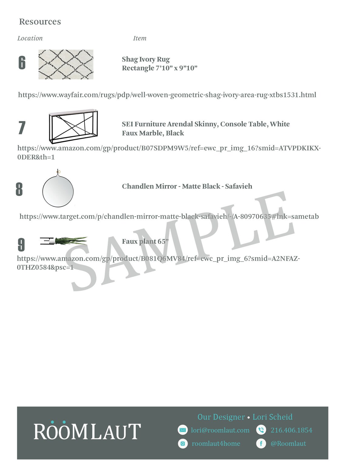 Living Room Grey With Rust Mood Board, Room Scheme and Shopping Guide ...