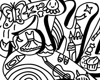 Birthday Coloring Banner With Custom Name - Etsy